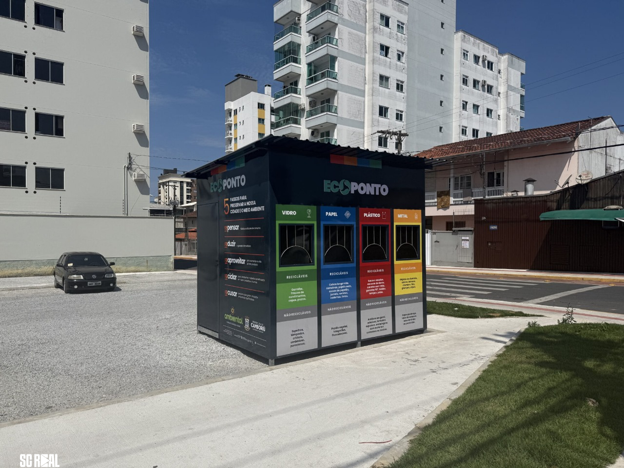 Camboriú instala três ecopontos